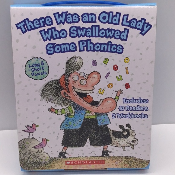 Scholastic | Other | 32 Fill A Box Salethere Was An Old Lady Who ...